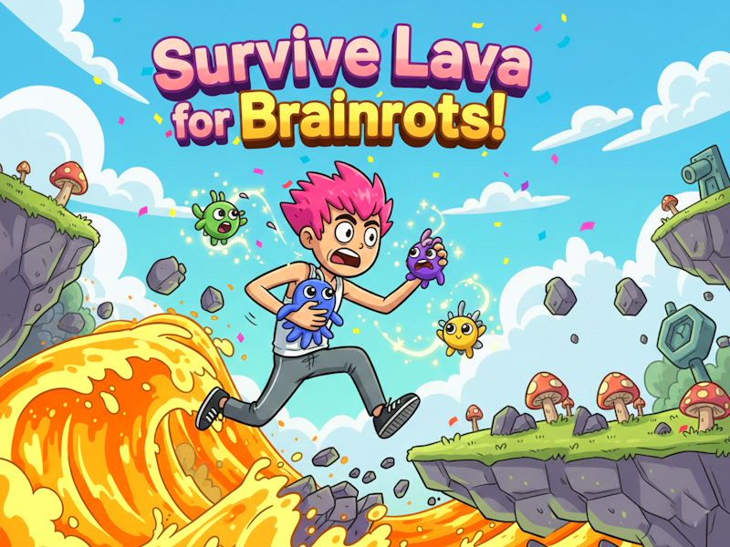 Survive Lava for Brainrots! 🕹️ Spill online på SGameS